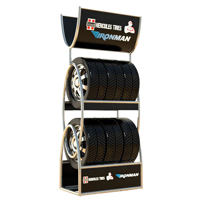 China Wheel Display Rack Manufacturer and Supplier, Factory | TP Display
